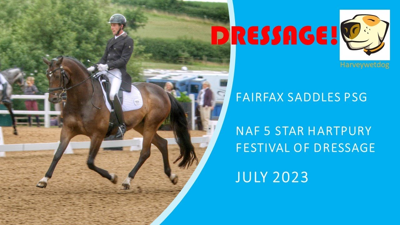 Mark Forrest and Fidel Von Singing Hartpury Festival of Dressage 2023 - YouTube