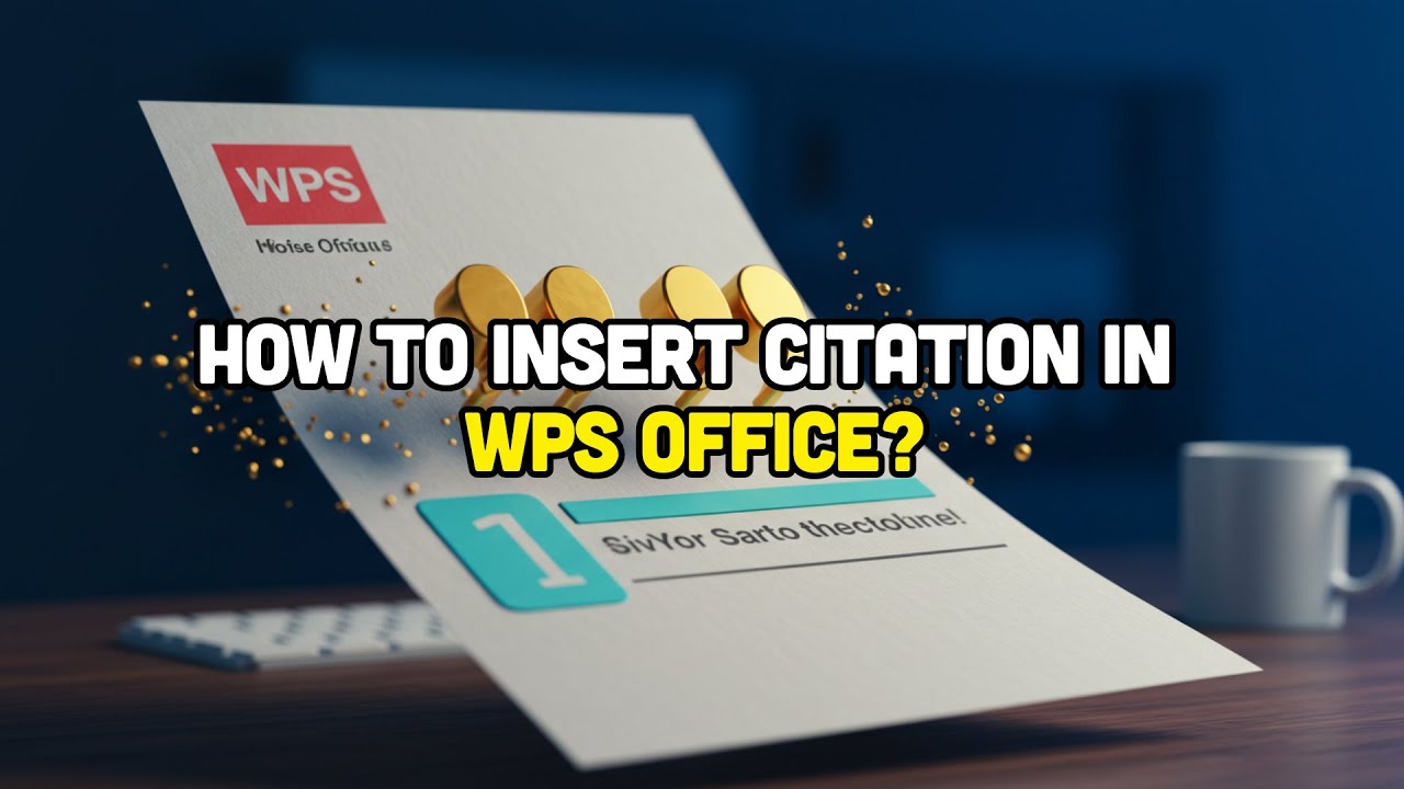 How To Insert Citation In WPS Office YouTube How To Insert Citation In WPS Office YouTube