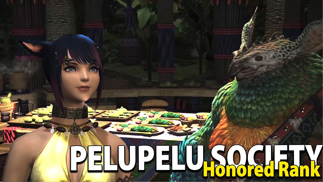 Pelupelu Society Honored Reputation FFXIV - YouTube