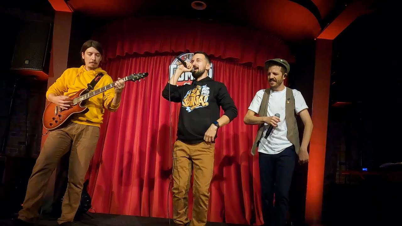 Alex Mocanu & Tony Baboon - Am timp live @Comics Club - YouTube Music