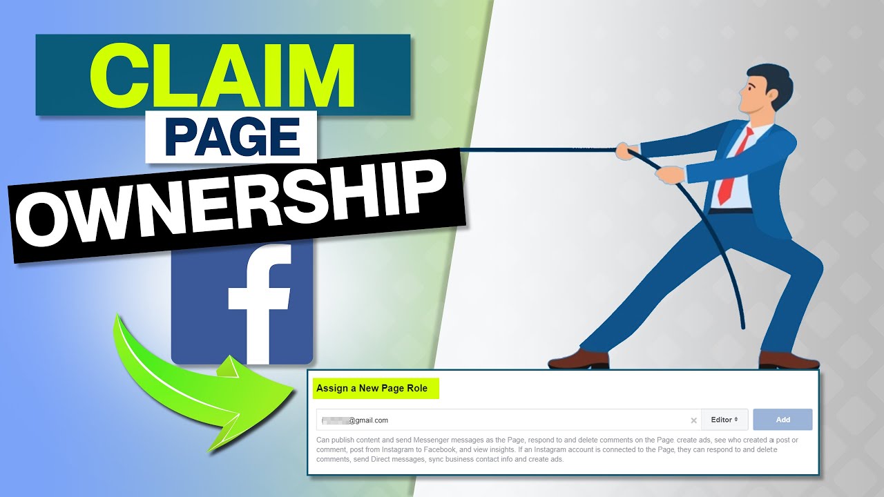 How To Claim Ownership Of A Facebook Page 2023 [NEW METHOD] - YouTube