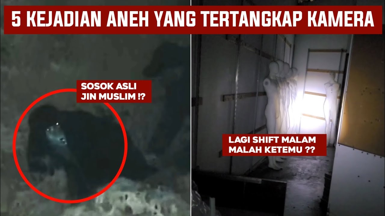 5 KEJADIAN ANEH YANG TEREKAM KAMERA | Part 3 - YouTube