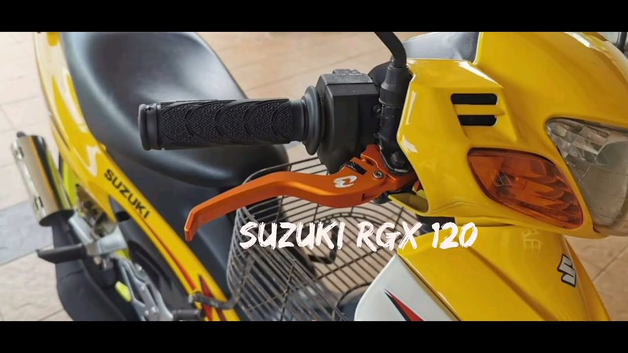 SUZUKI RGX 120#2002# Retro# - YouTube