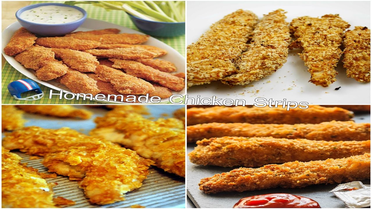 Homemade Chicken Strips | Food Planet - YouTube