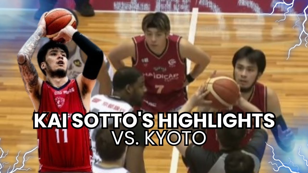 Kai Sotto's Highlights Vs. Kyoto - YouTube