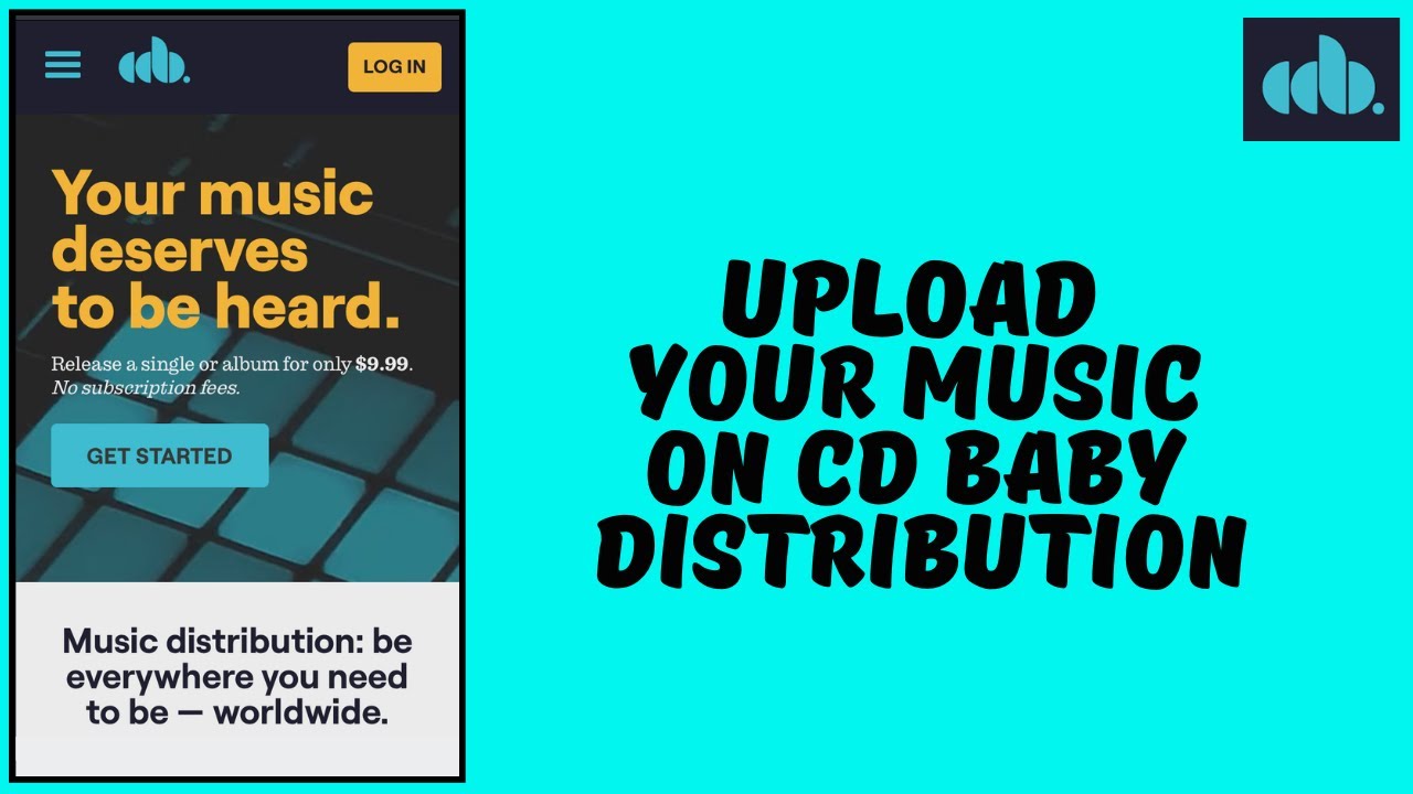 How to Upload Your Music On CDBaby - YouTube