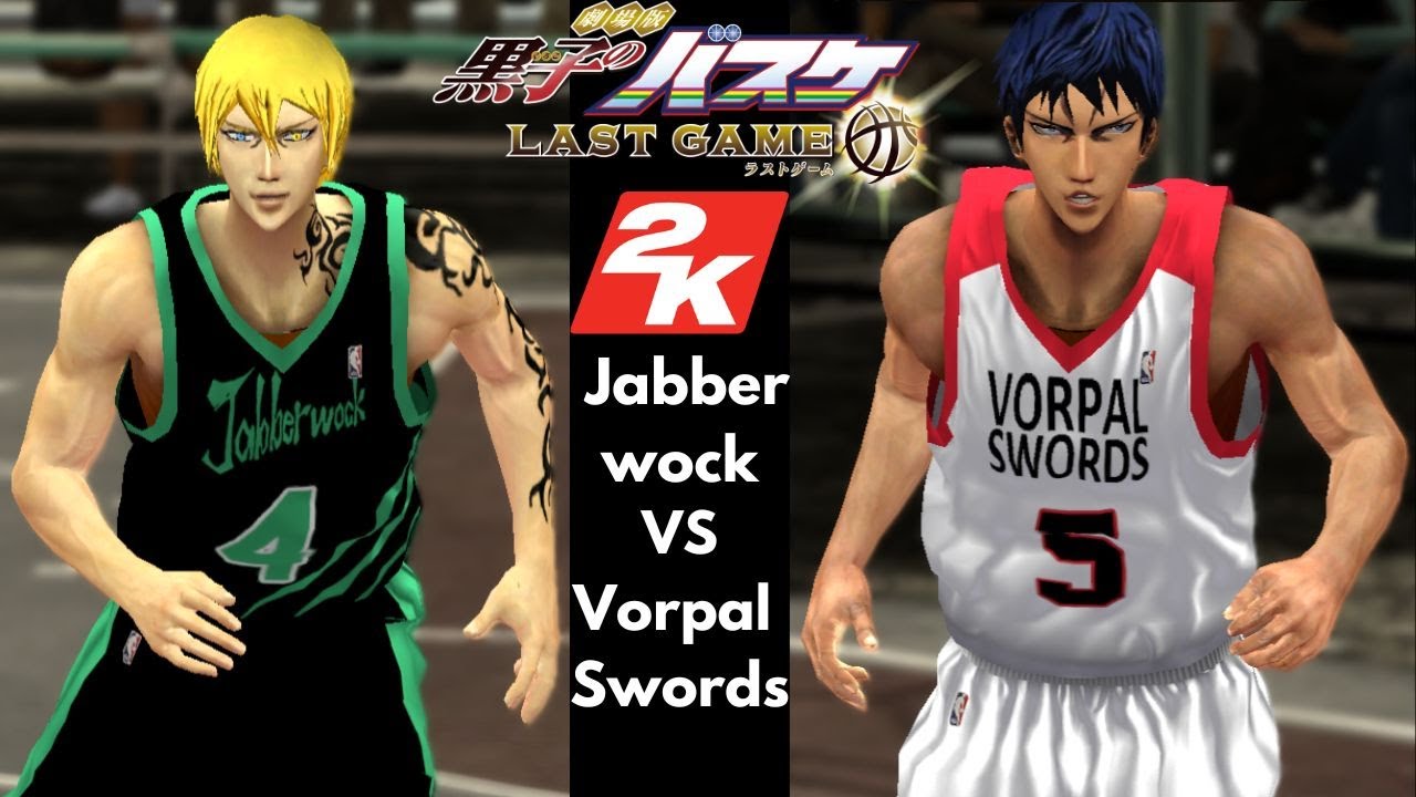 Kuroko no Basket | Team Jabberwock vs Team Vorpal Swords l NBA 2K24 ...