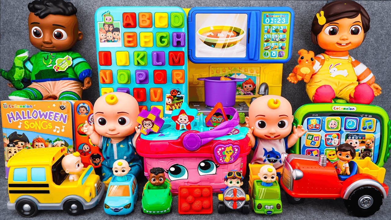 98 Minutes Satisfying with Unboxing COCOMELON Kitchen Cooking Playset ...