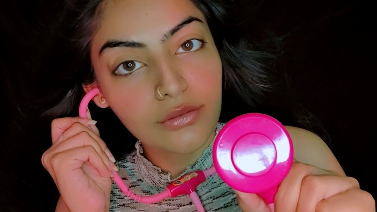 INDIAN ASMR|Your Annual Health checkup|Personal attention| checkin your ...