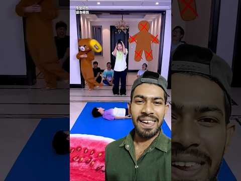 Quilt Challenge | No Skills | Just Luck #Funnyfamily #shorts #Partygames #Funny