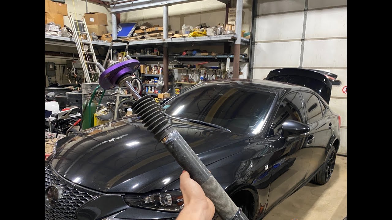 2019 Lexus IS300 F Sport gets coilovers!! (and red calipers) - YouTube