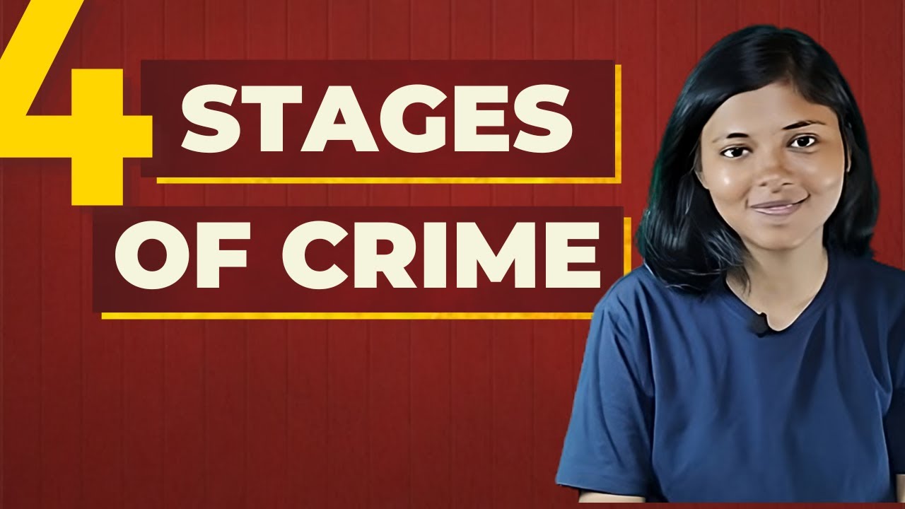 4 Stages of Crime | Law of Crimes - YouTube