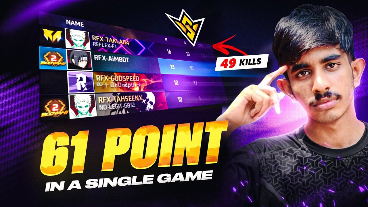 61 points in FFWS Bangladesh Open Qualifiers | RFX-AiMBOT | Reflex United - YouTube