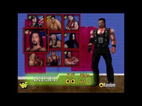 Wolfpac69's WWF New Generation WWF No Mercy Mod Full Roster - YouTube