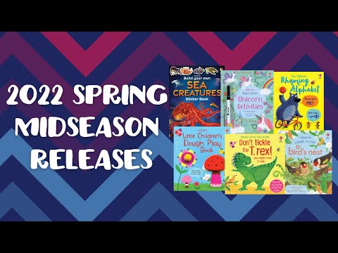 2022 Usborne Books & More Spring Midseason Releases - YouTube