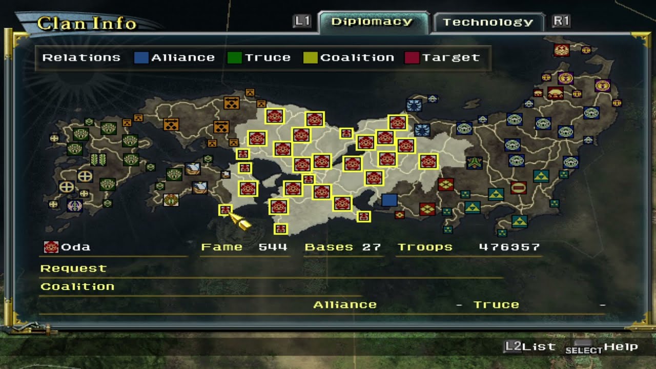 Nobunaga's Ambition: Iron Triangle Oda playthrough hard difficulty part ...