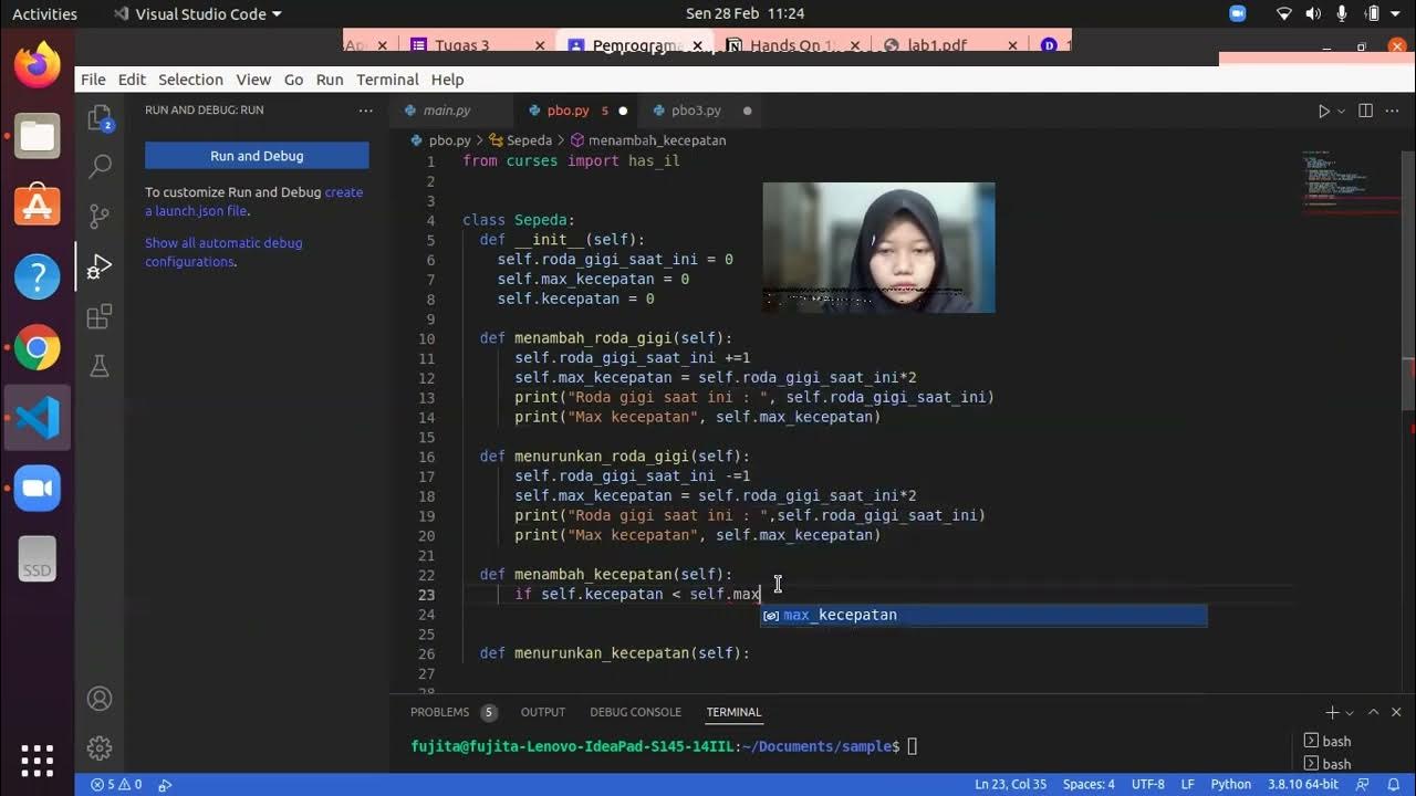PBO-PENYELESAIAN MASALAH BERBASIS PYTHON - YouTube