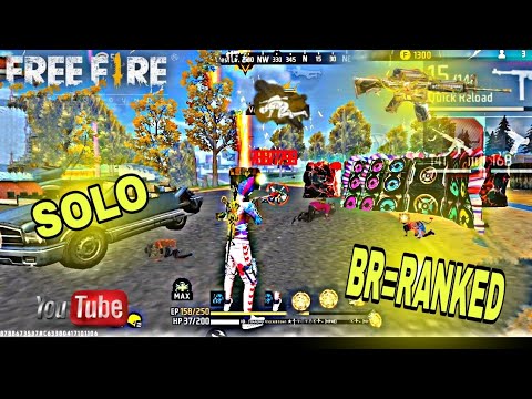 Garena free fire solo br rank 😇|| game play video || free fire Max 😊 ...