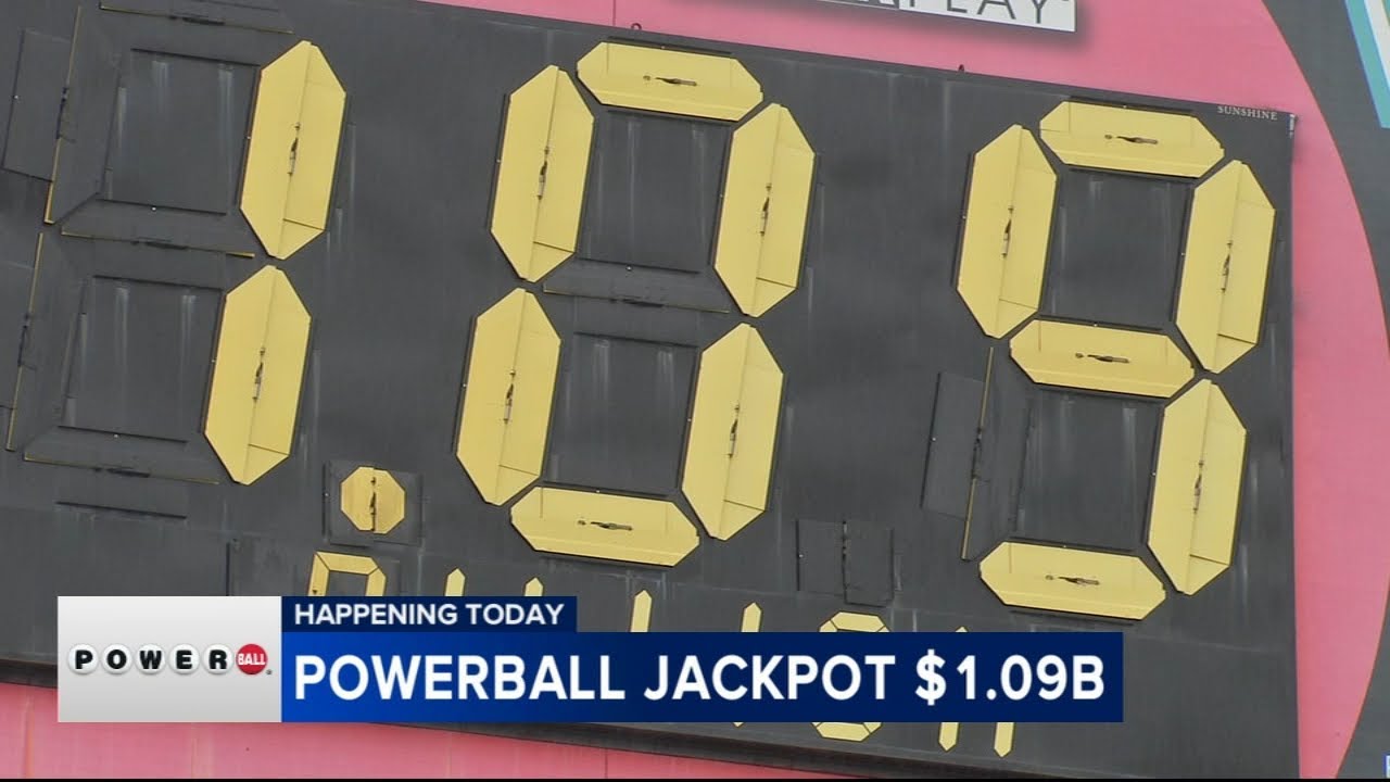Powerball jackpot grows to $1.09B for Wednesday's lottery drawing - YouTube