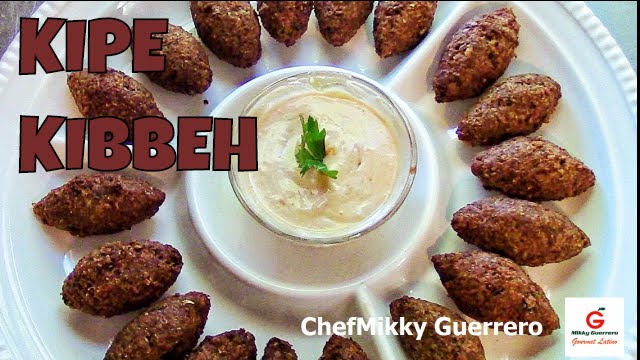 Receta de kibbeh, comida árabe - YouTube