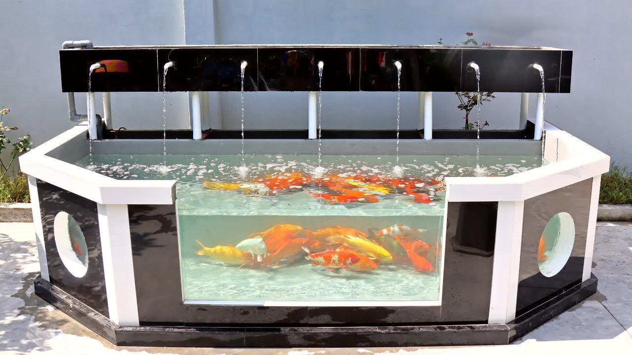 Aquarium Design 2m³(528.34410 Gallons) - simple practical, save - YouTube
