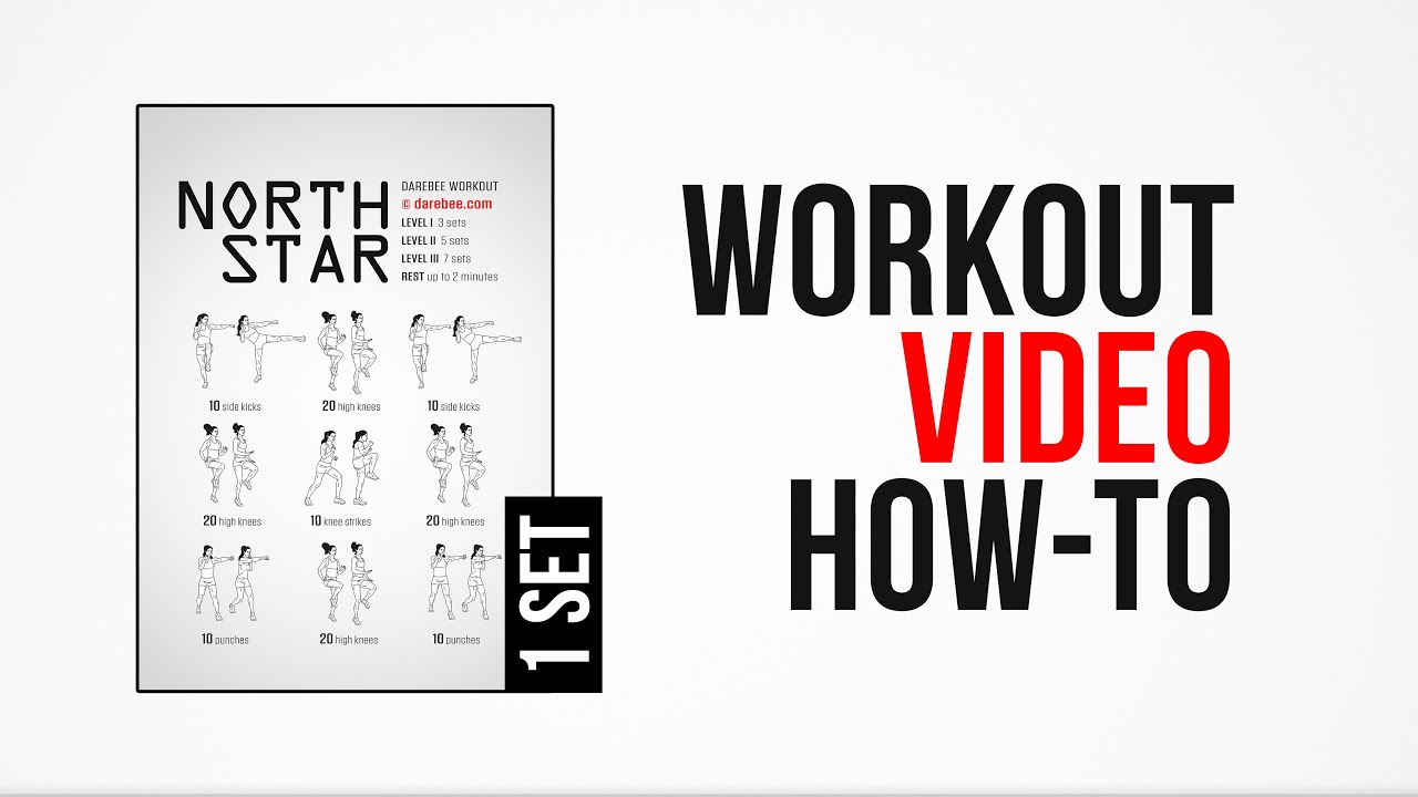 The North Star Workout [ How-To ] [ One Set ] by #DAREBEE - YouTube