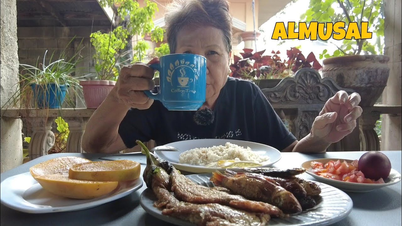 TINAPA TUYO TORTA ITLOG PULA SINANGAG AT MANGGA PARA SA AGAHAN - YouTube