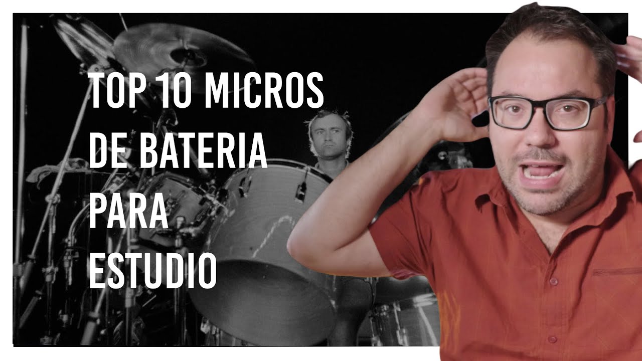 Top 10 Micros de BATERIA para ESTUDIO - YouTube