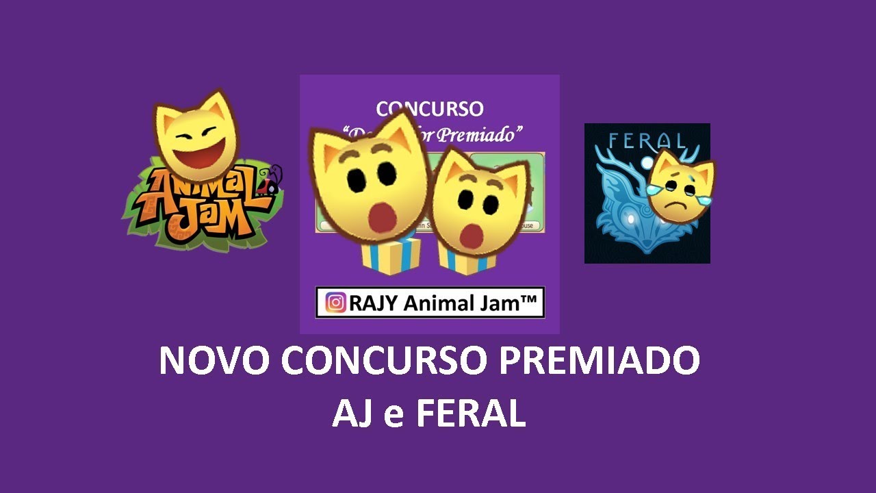 NOVO CONCURSO PREMIADO, AJ e FERAL - YouTube
