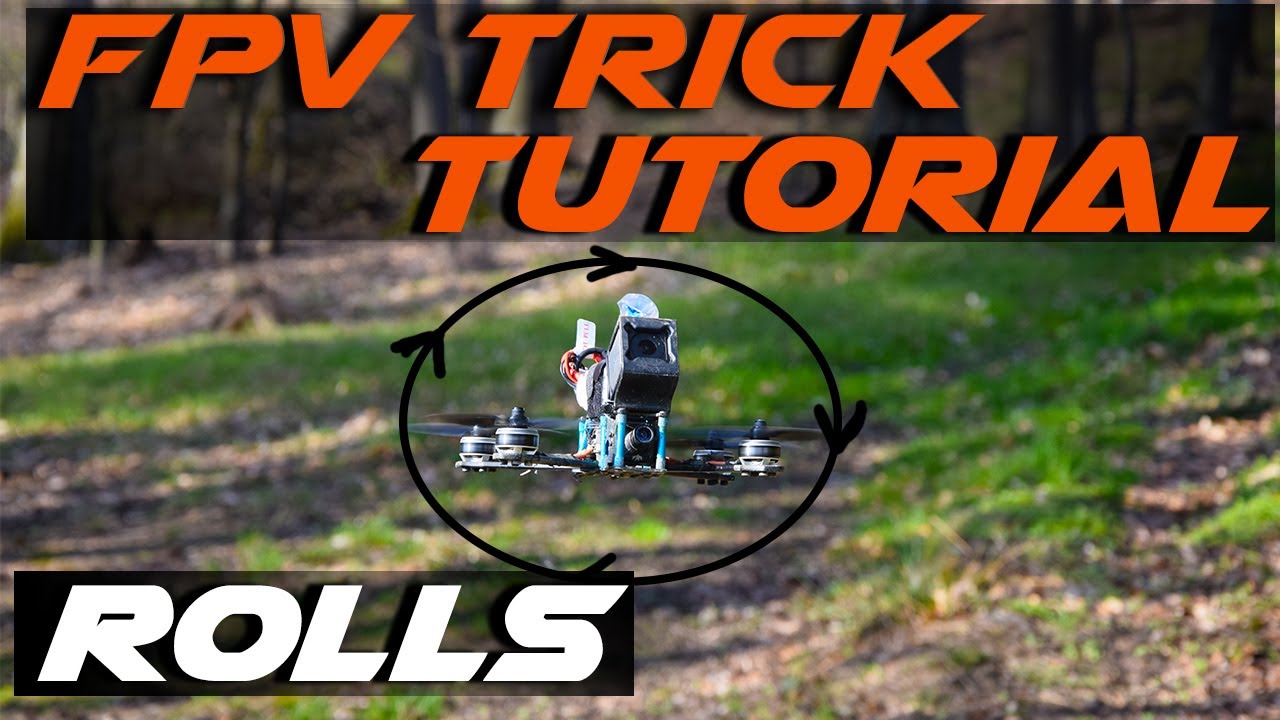 FPV Trick Tutorial - How to Roll - Stick Cam (German / Deutsch ...