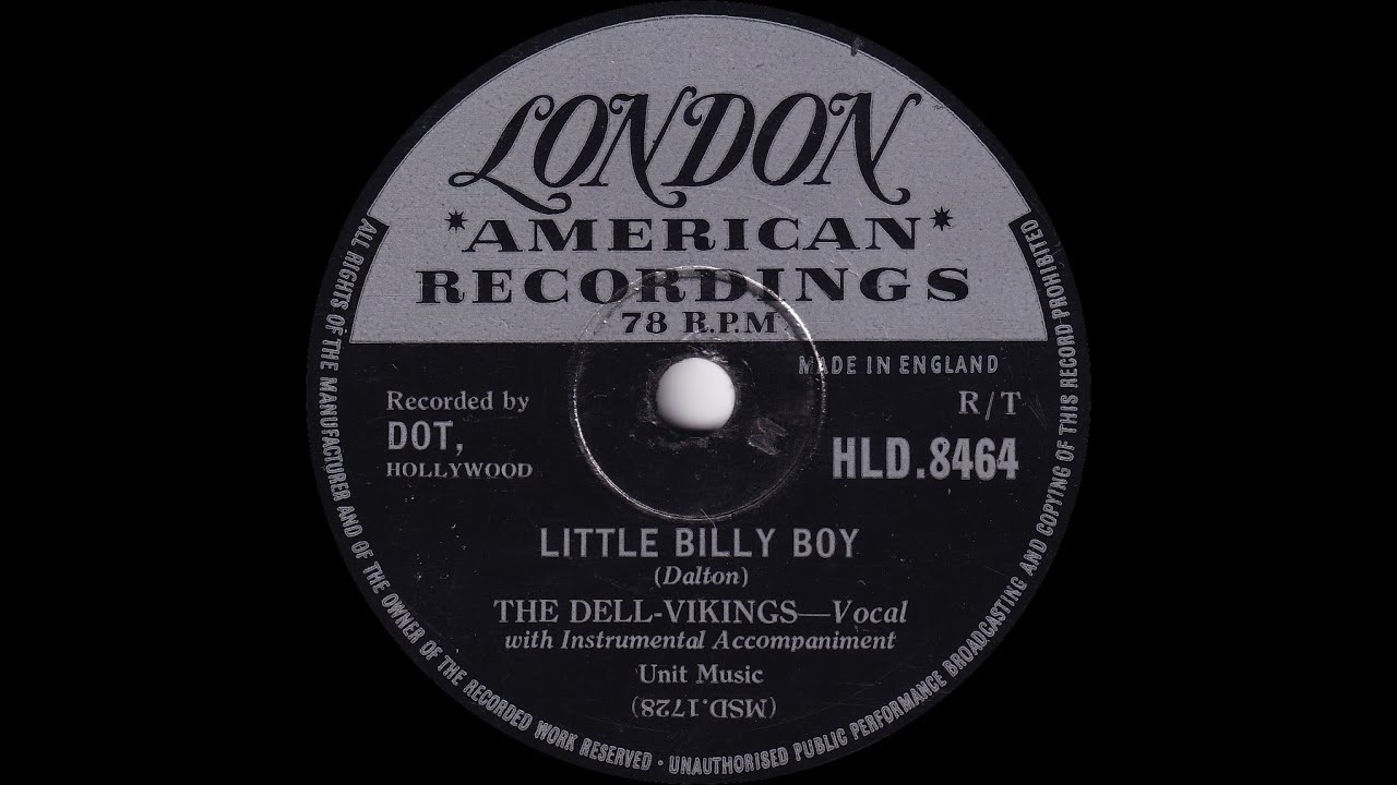 The Dell-Vikings - Little Billy Boy - YouTube