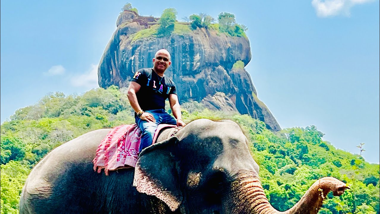 Sri Lanka 🇱🇰 2023 | Sigiriya Rock View Elephant safari - YouTube