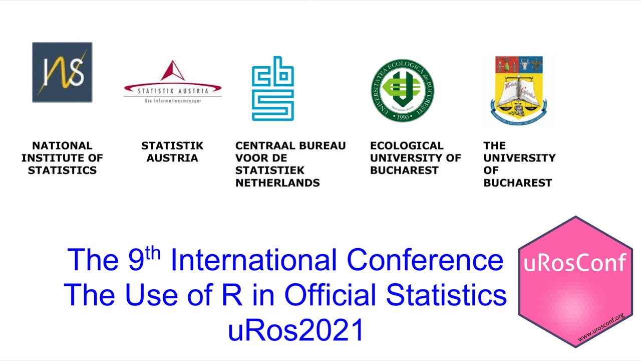 uRos2021 - Scientific Session R in production: data analysis (Day 1 ...