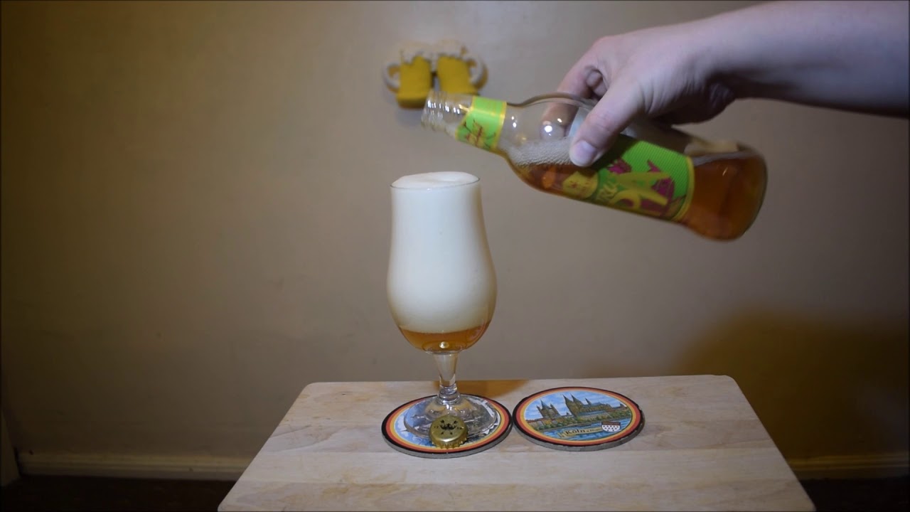 Greene King Citrus IPA pouring - YouTube