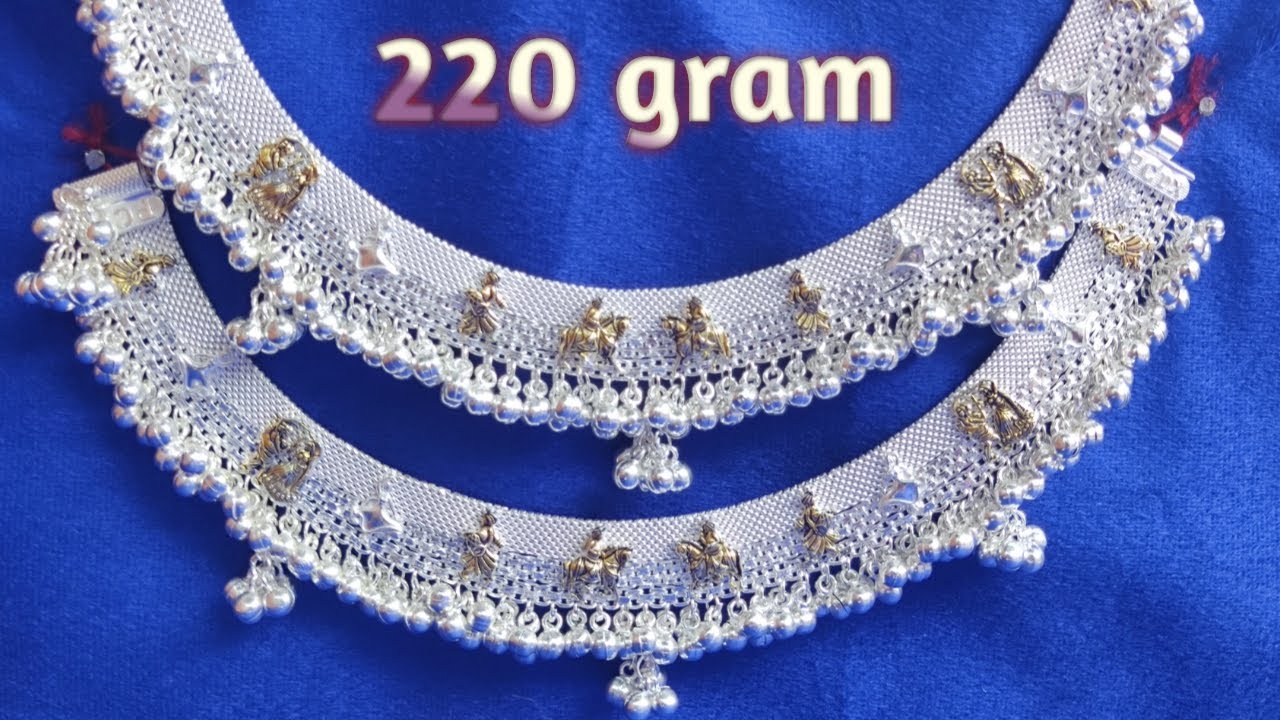 Dulhan payal|heavy payal|bridal payal|chandi payal|silver|pajeb|unique ...