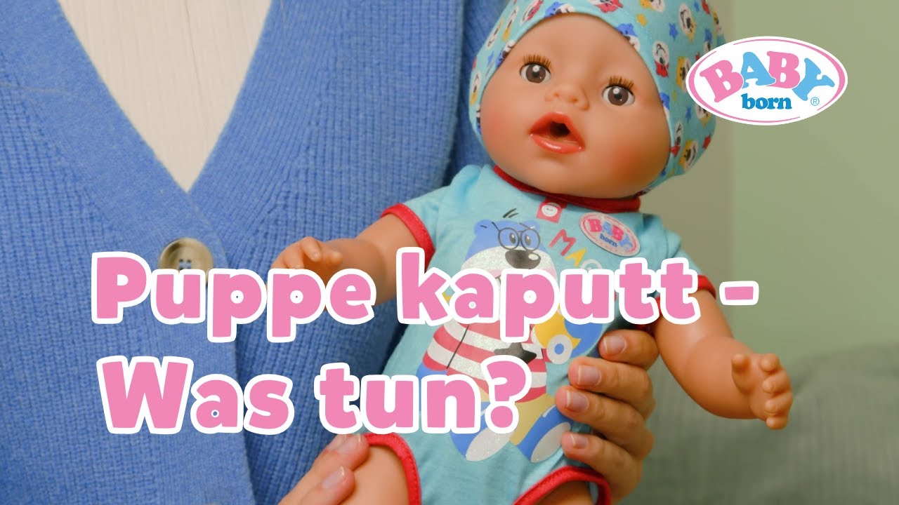 Was tun bei einem Problem mit deiner BABY born Puppe? 🩹💗 | BABY born ...