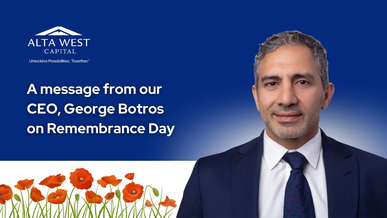 A Message from Our CEO, George Botros, on Remembrance Day - YouTube