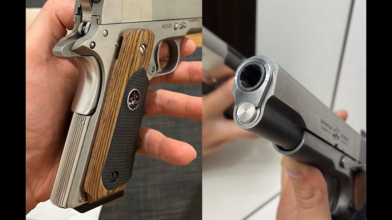 HITMAN Silverballer, silver housing much better (incomplete replica) # ...