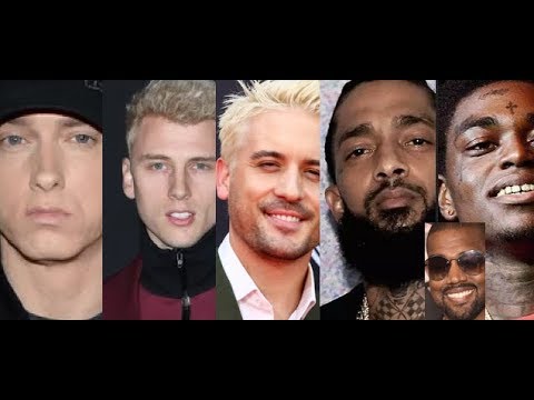 MGK ENDS Beef G Eazy is Eminem Mad, Nipsey Hussle Tribute Kanye West ...