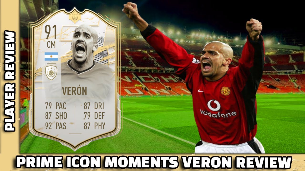 91 Prime Icon Moments Veron Review Complete Midfielder Fifa21