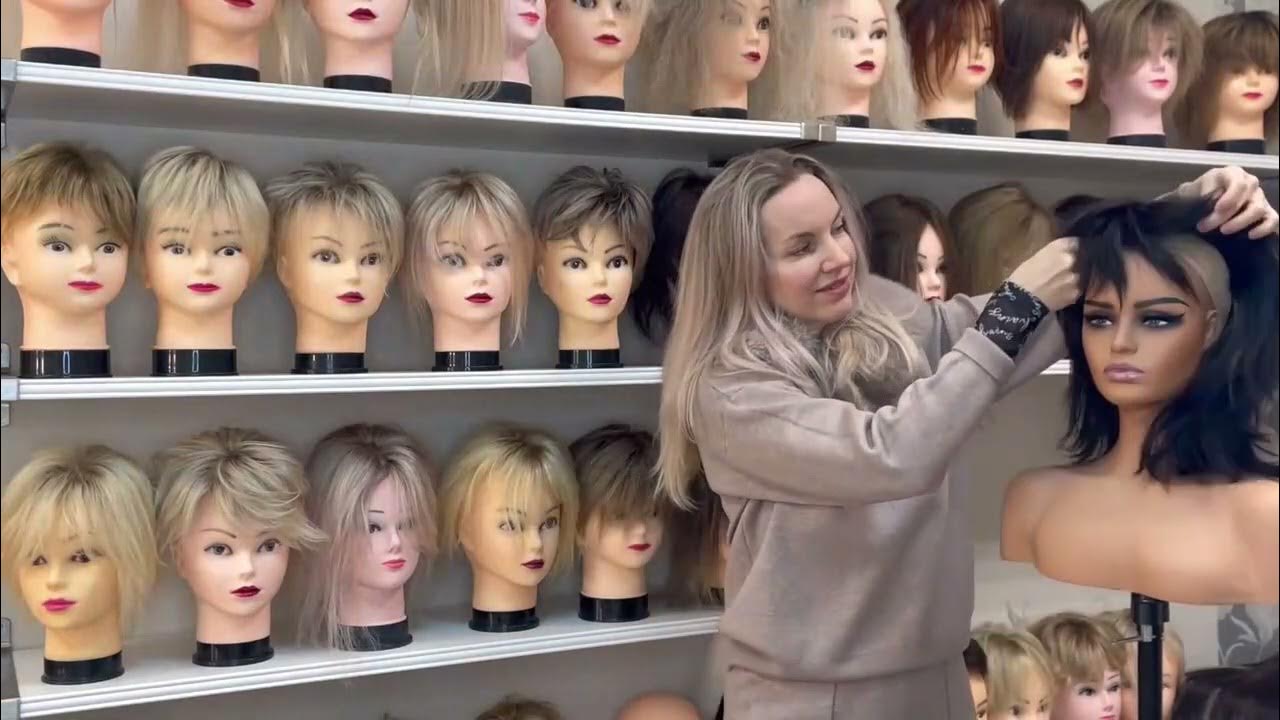 Накладки из натуральных волос - YouTube