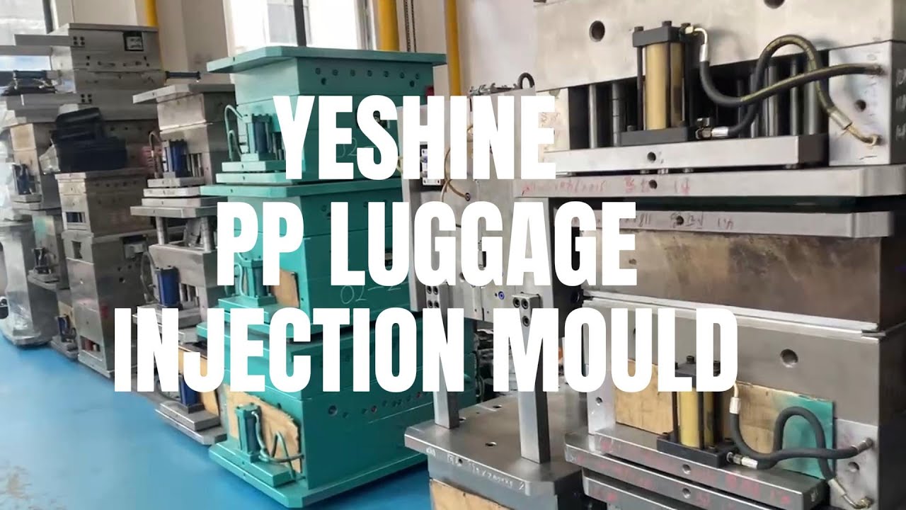 YESHINE PP Luggage injection mold factory is operating at full capacity ...