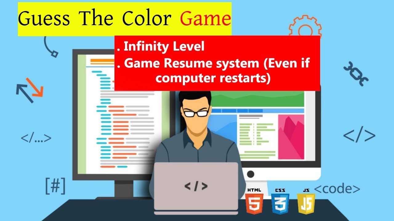 Fun Game In Html Css Javascript Guess The Color Game In Javascript 5992