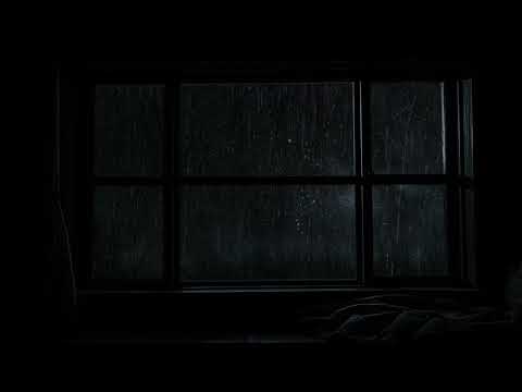 Heavy Rain on Window Pane & Thunder | Natural White Noise for Deep Sleep