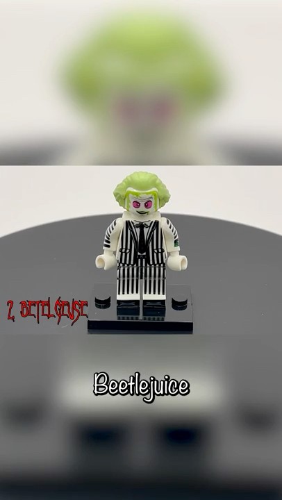 LEGO Beetlejuice (Betelgeuse) Horror Minifigure Review #lego #horror ...