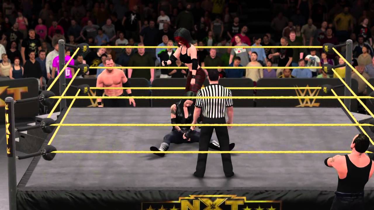 WWE 2K16 CAW Match: Kane Daughter vs Undertaker Daughter w/ Managers ...