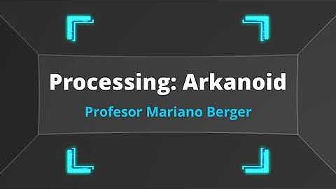 Arkanoid con Processing - YouTube