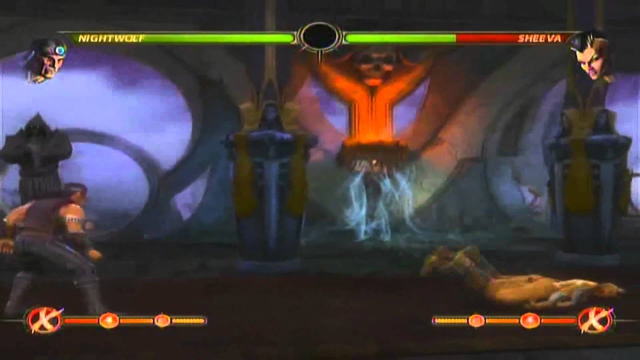 Mortal Kombat 9 - Nightwolf Combos [HD] - YouTube