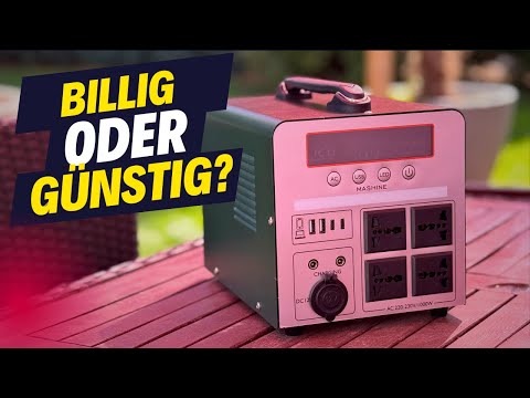 Billig oder Geheimtipp? 1000 W Powerstation für XXX € unter der Lupe