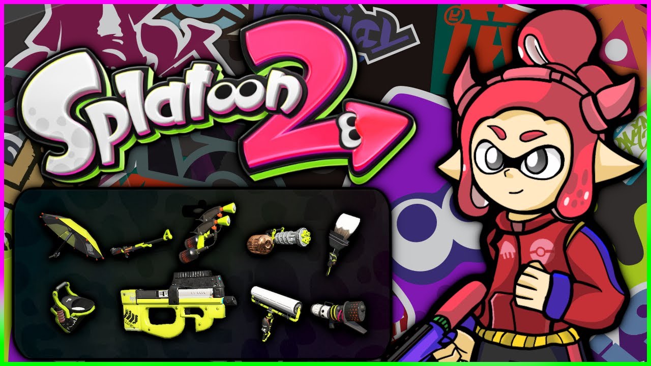 LIVE! Can I Get All The Splatoon 2 Hero Weapons In Under 12 Hours ...